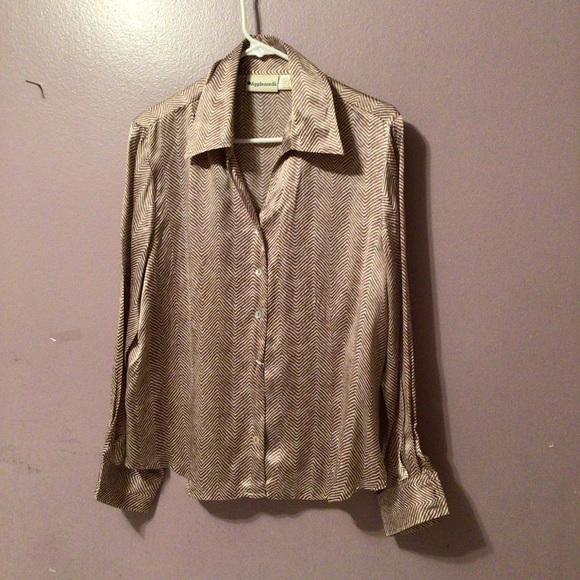 Appleseed's | Tops | 6 Bundle For Becky B Ladies Appleseed Silk Blouse ...